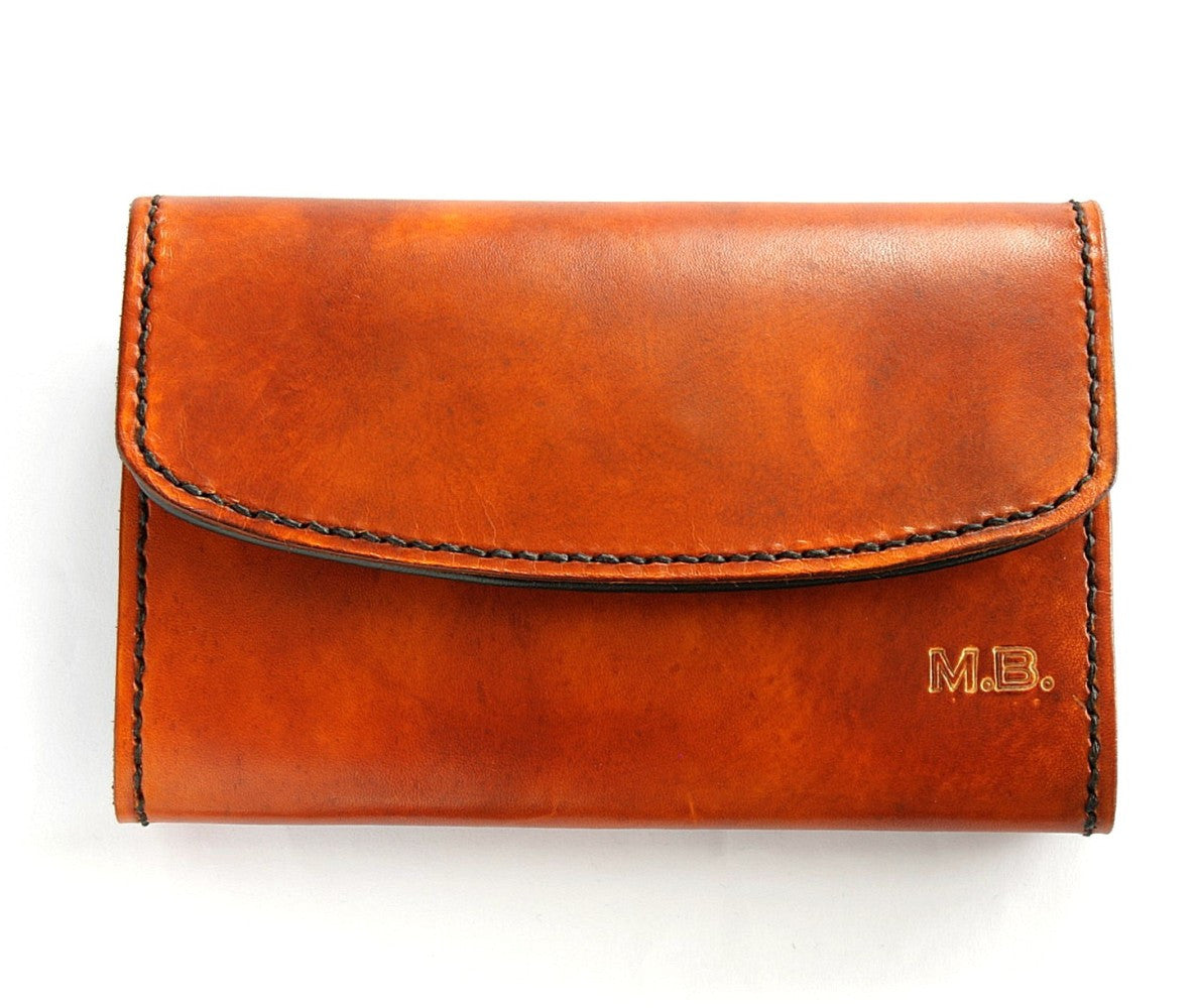 A Lady's Handmade Birthday Wallet with embossed intials – Sparrowhawk ...