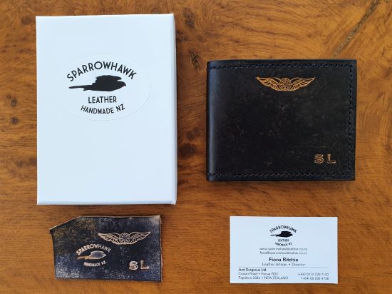 The Sparrowhawk Pilot Wallet - Your treasured gift – Sparrowhawk Leather NZ