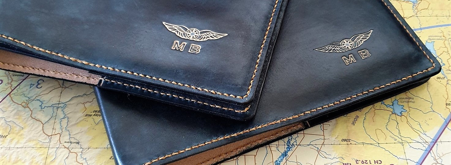 // Australian Pilot Logbook Covers & Accessories – Sparrowhawk Leather NZ