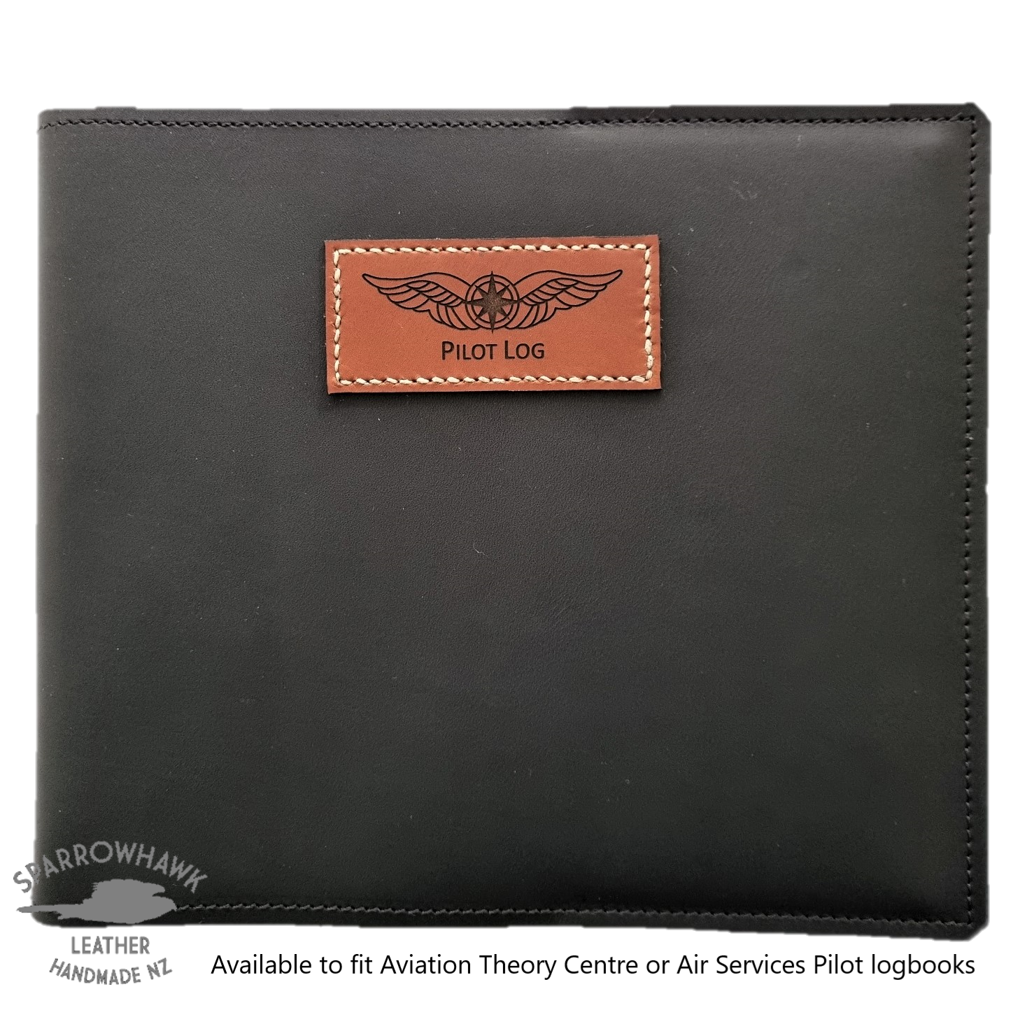 Sparrowhawk Black Leather Pilot Logbook Australia, ATC & Air Services ...