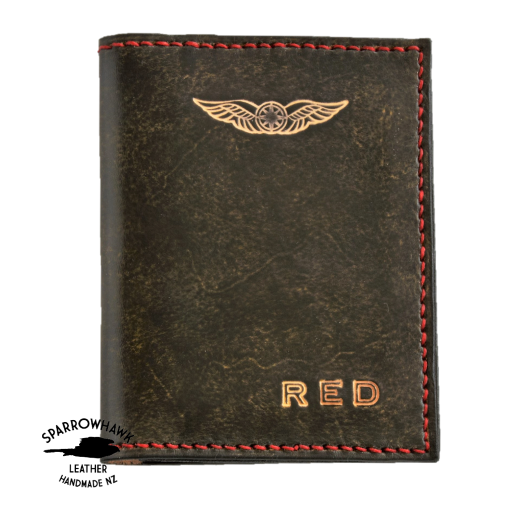 FAA (US) Pilot PPL Logbook Cover & License Medical Certificate Wallet ...