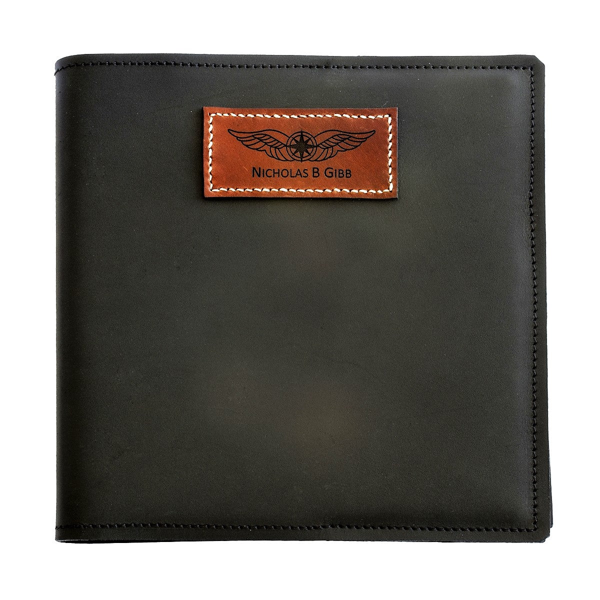 Pilot Logbook Australia- Handmade, personalised, Black Leather cover ...